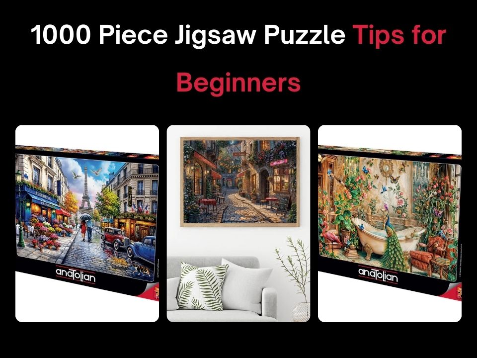 1000 Piece Jigsaw Puzzle Tips for Beginners - Anatolian Puzzle