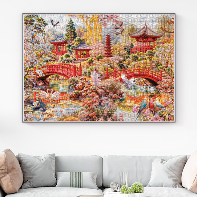 Japanese Garden 3000 Piece Jigsaw Puzzle – Anatolian Puzzle